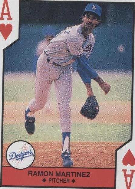 1990 U.S. Playing Cards Major League All-Stars - Ramon Martinez #AH for ...