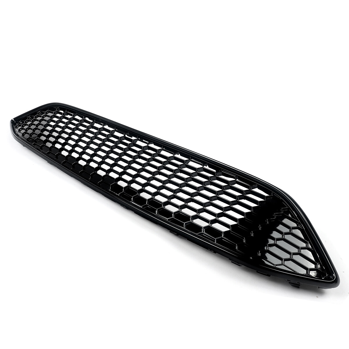 Black Front Bumper Mesh Grille Grill Fit For 2015-2018 Ford Focus S SE ...