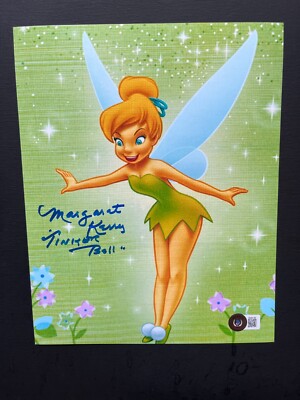 Margaret Kerry Rare autographed signed Tinkerbell model 8x10 photo ...