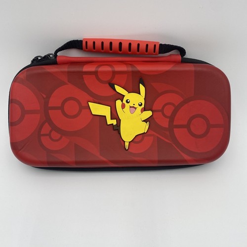 Nintendo Switch Pikachu Pokemon Case Protective Holds Games & Console ...