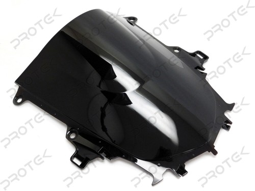 Smoke Black Double Bubble Windscreen Windshield 2015-2018 Yamaha YZF R1 ...