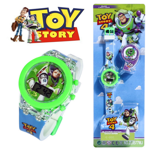 Toy Story Buzz Kid Child LED Electronic Digital Display Time Wrist ...