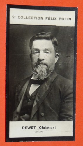 PHOTO IMAGE FELIX POTIN 2e ALBUM 1908 CHRISTIAN DE WET GENERAL BOER ...