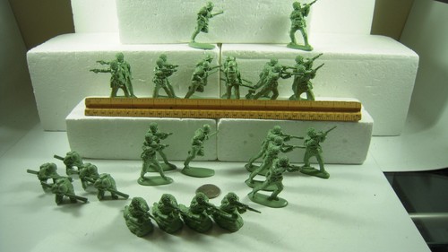 Mars U.S. Rangers (WWII), 54mm/1:32, #32036, 30 Figures in 8 Poses | eBay