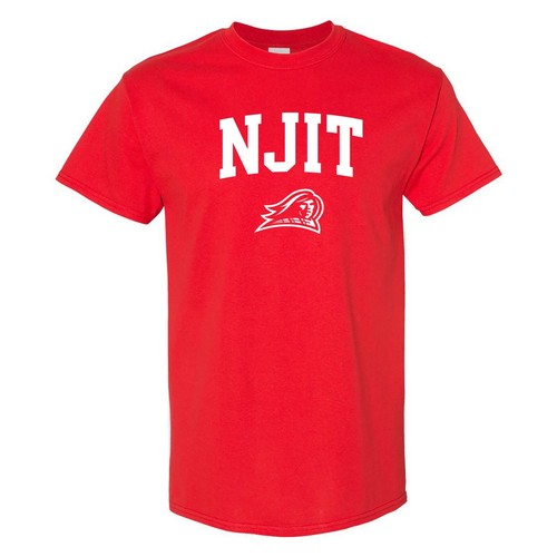 NJIT Highlanders Arch Logo Licensed Unisex Short Sleeve T Shirt - Red ...