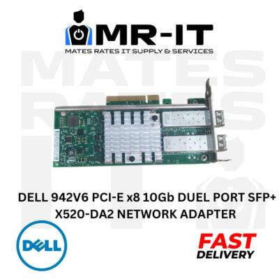 DELL 0942V6 Ethernet Adapter 10GB/s 2 Port 0942V6 Low Profile | eBay ...