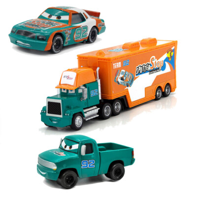 3 Pack NO.92 Sputter Stop Truck&Pickup&Car Diecast Disney Pixar Cars ...
