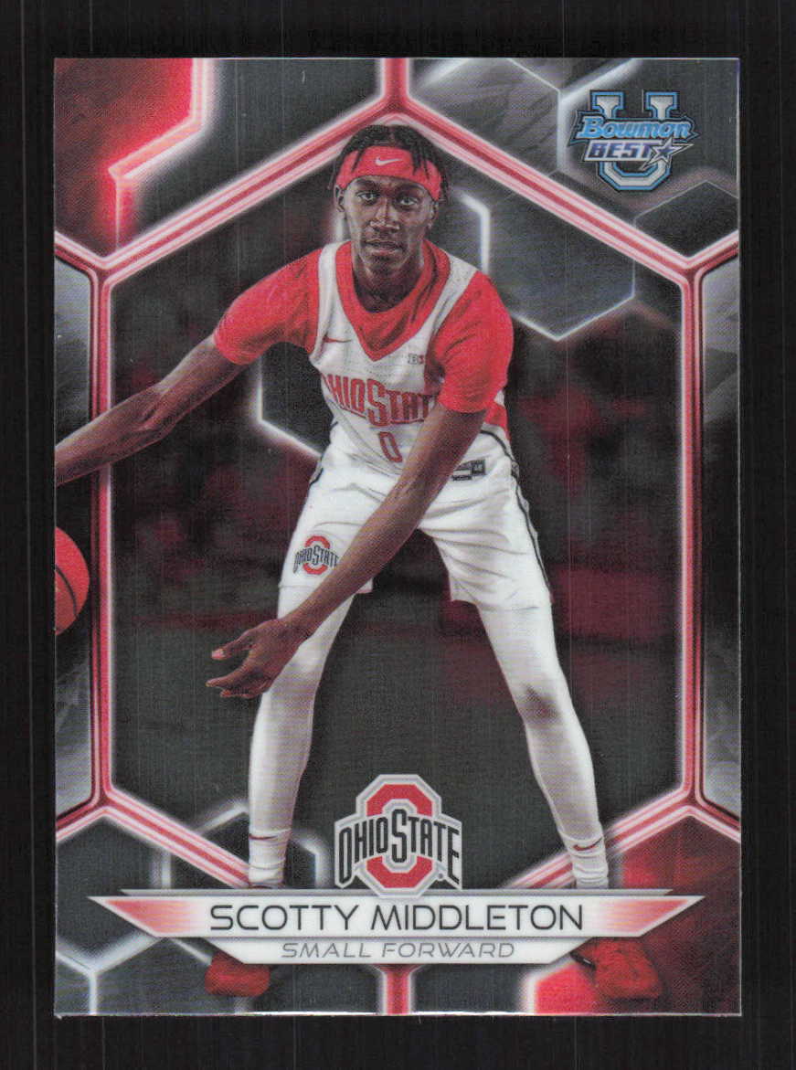 Scotty Middleton 2023-24 Bowman Best University #64 | eBay