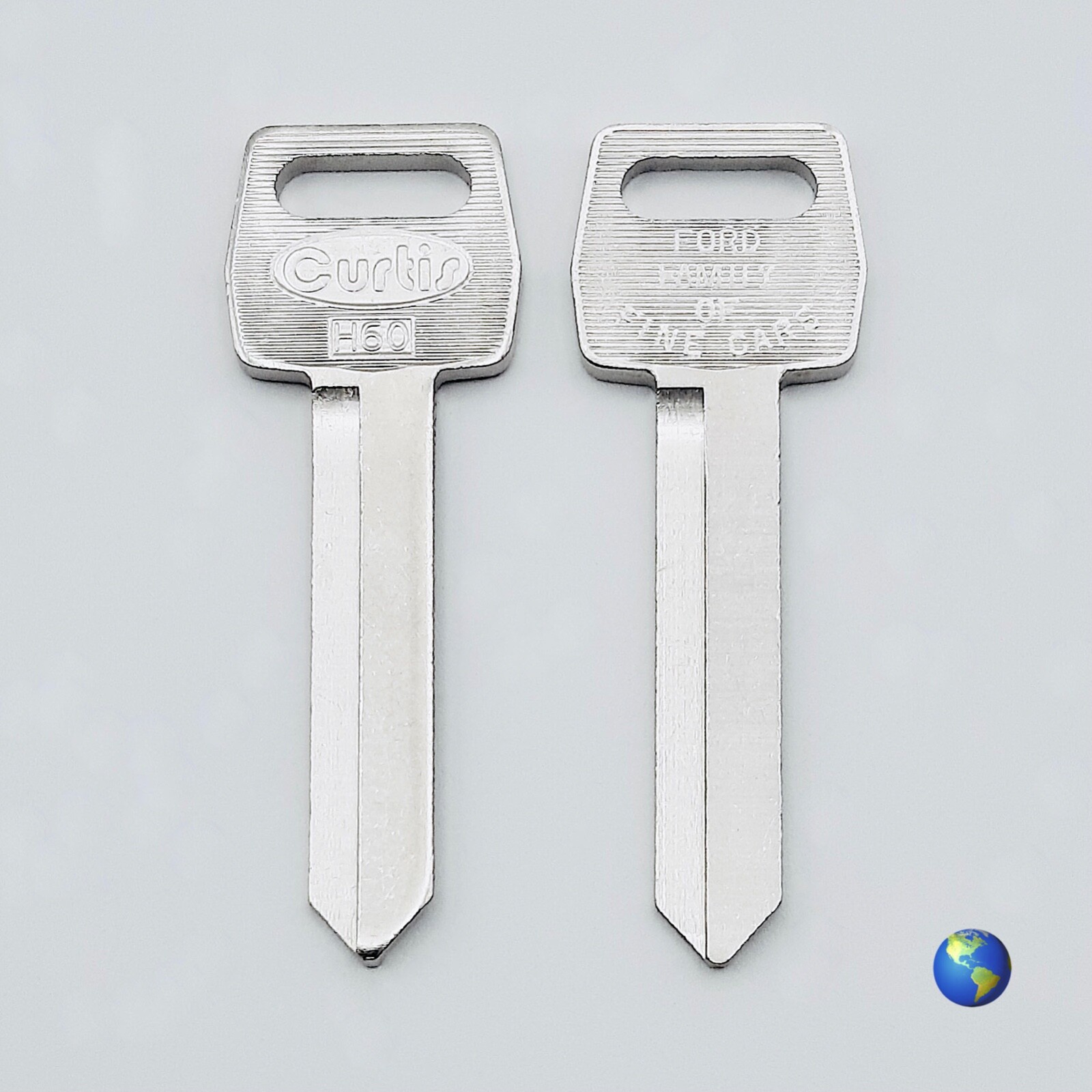 H60 Key Blanks for Various Models by Ford, Lincoln, and Mercury (3 Keys ...