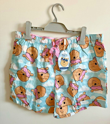 Peter Alexander Disney Winnie the Pooh Pyjama Shorts - Size L - BNWT | eBay