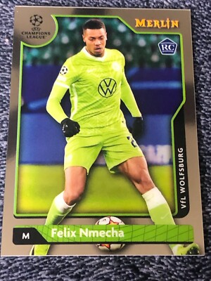 2022 Topps Merlin Felix Nmecha Rookie VfL Wolfsburg #146 | eBay
