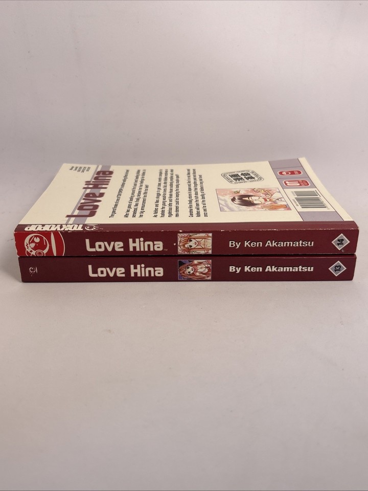 LOT OF 2 LOVE HINA MANGA VOLUMES 13, 14 TOKYOPOP Akamatsu | eBay