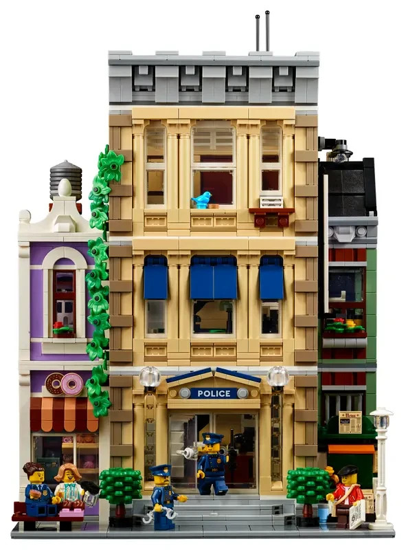 Unbuilt Lego Creator: Police Station (10278) 2923 Pcs. Generic Bricks ...
