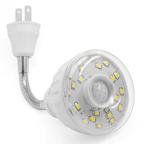 LED Motion-Activated Directional Rotating Flexible Sensor Dusk to Dawn ...