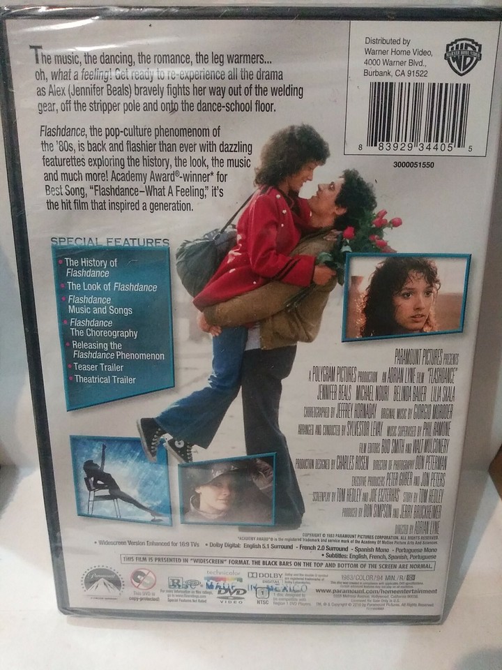 Flashdance Special Collector's Edition DVD Jennifer Beals New Sealed 80 ...