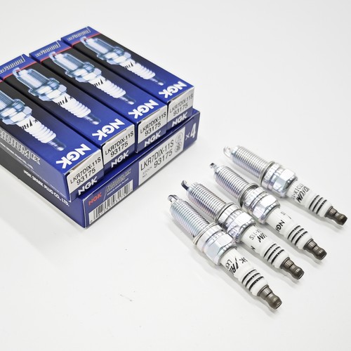 Pack of 4 Genuine NGK 93175 Iridium IX Spark Plugs LKR7DIX11S For ...