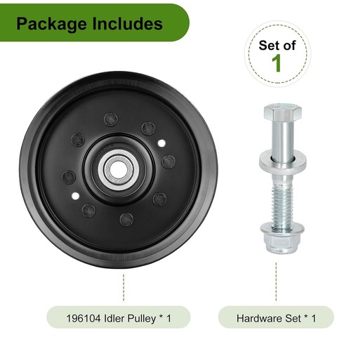 AYP 532196104 Idler Pulley 54" Riding Mower Craftsman LT2000 Husqvarna ...