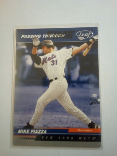 2004 LEAF PASSING THROUGH TIME MIKE PIAZZA PTT-270 HOF SHARP RARE! | eBay