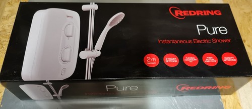 Redring Bright 8.5kW Multi-Connection Electric Shower - White for sale ...