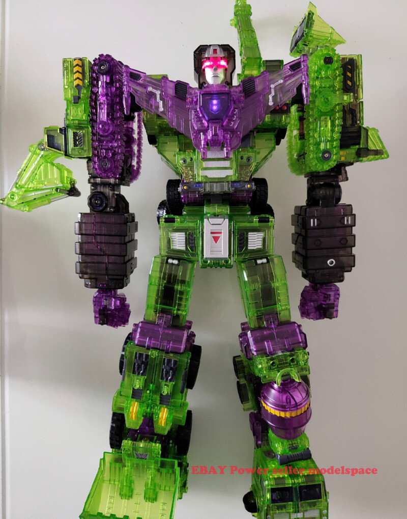 ToyWorld TW-C07C Transformation Toy Devastator Transparent Ver Action ...