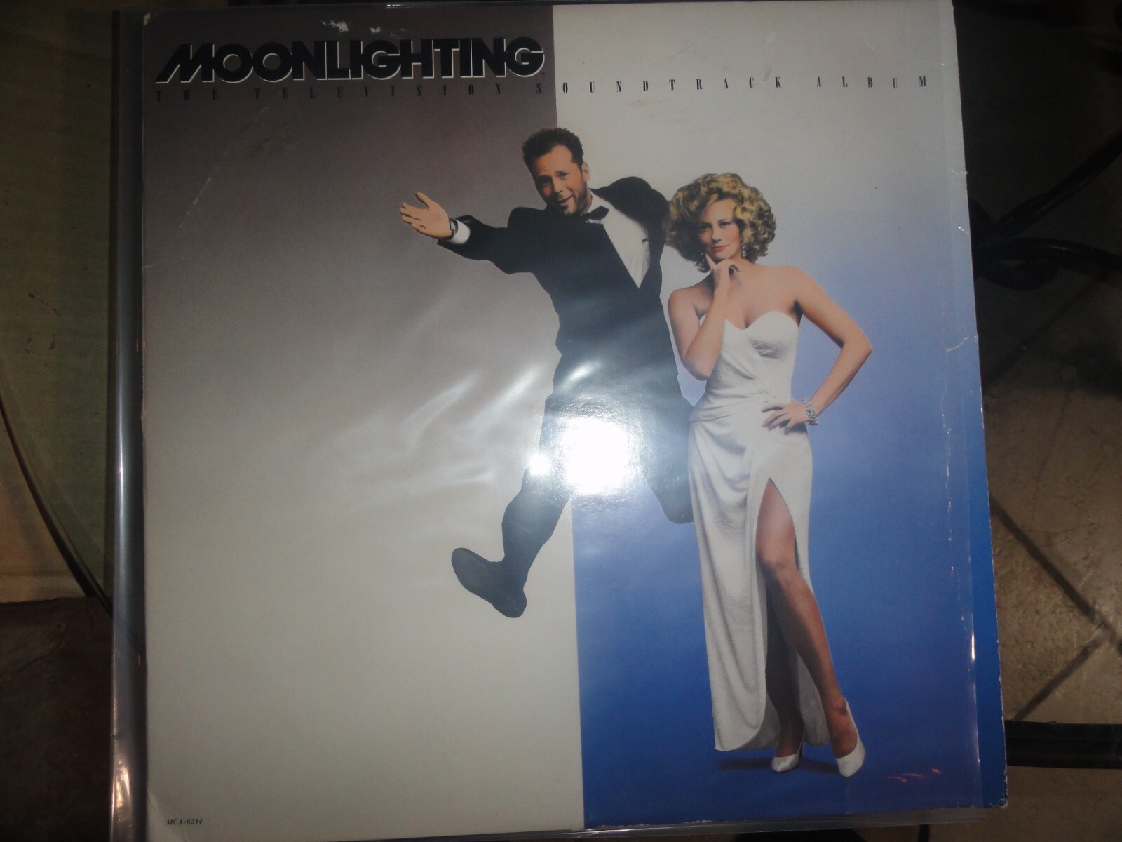 VINYL RECORD LP MOONLIGHTING #3 THE TELEVISION SOUNTRACK ALBUM MCA-6214 ...