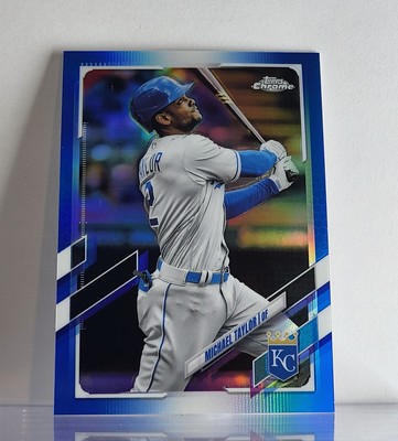 Michael Taylor 2021 Topps Chrome Update #USC61 Blue Refractor /199 | eBay