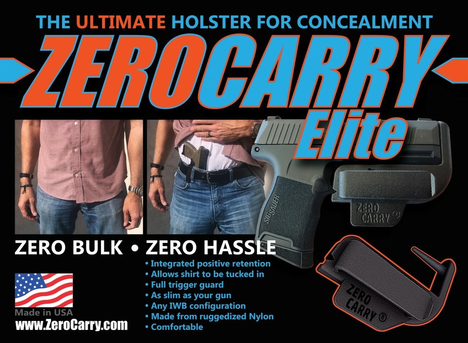 SIG SAUER P365 SAS Zero Carry Elite In Waistband Holster for concealed ...