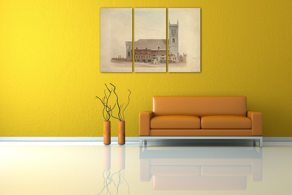 Kunstdruck Richard Varden - Allerheiligenkirche, Worcester | eBay.de