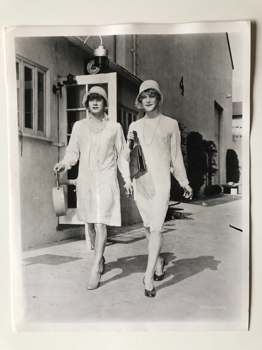 Tony Curtis E Jack Lemmon Vintage Hollywood Nouveau Tony Curtis And
