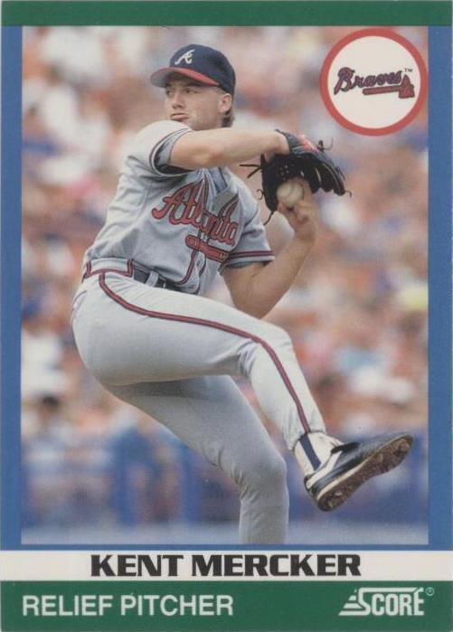 1991 Score 100 Hottest Rookies - Kent Mercker #58 for sale online | eBay