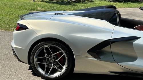 2020+ C8 Corvette Stingray Low Profile Rear Spoiler Carbon Flash ...