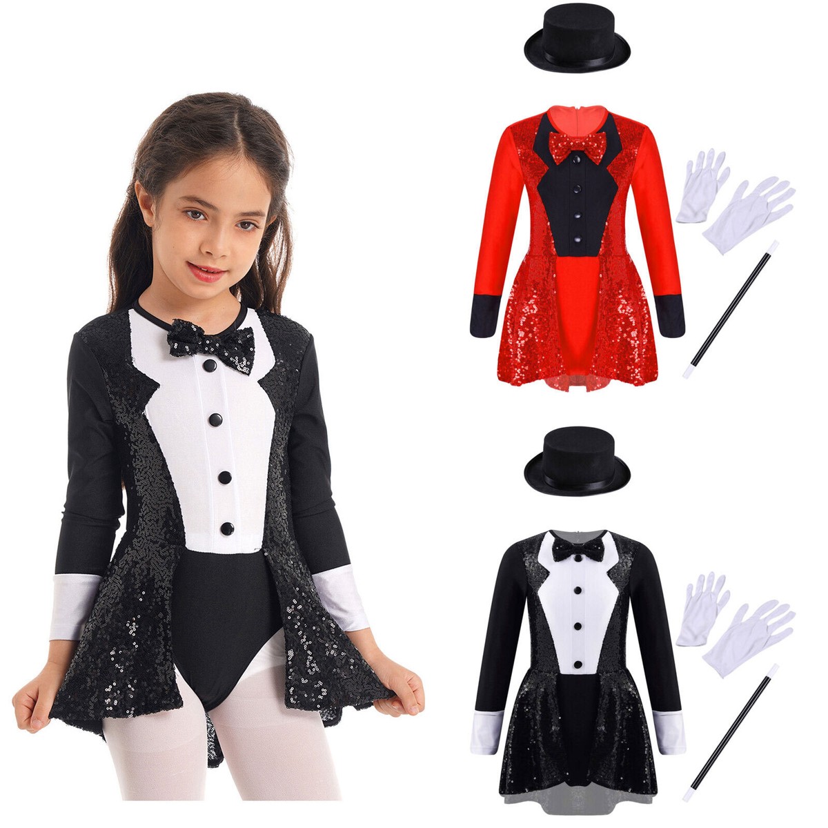Magician Costume For Little Girls