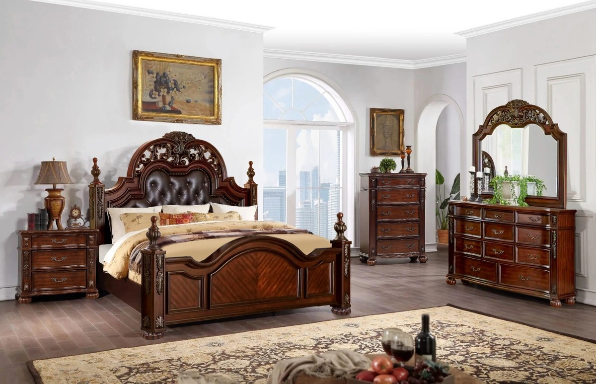 King Size Poster Bedroom Sets MALIBU KING SIZE BEDROOM SET – Elegant