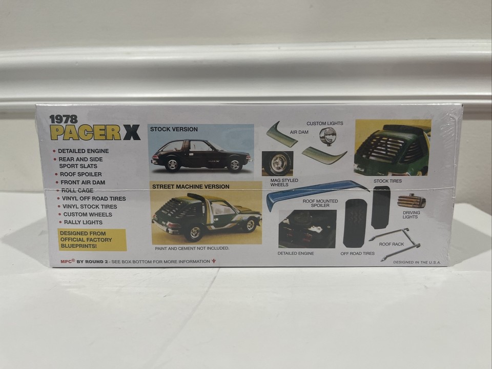 1978 AMC Pacer X MPC 1:25 Model Kit 1-7801 Sealed Box | eBay