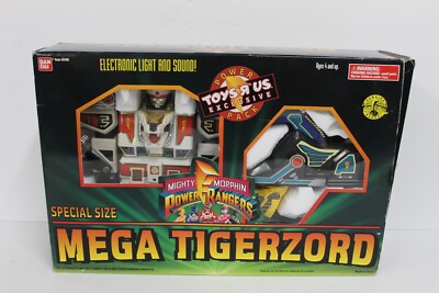 Bandai Mighty Morphin Power Rangers MMPR Mega Tigerzord Megazord Toys R ...