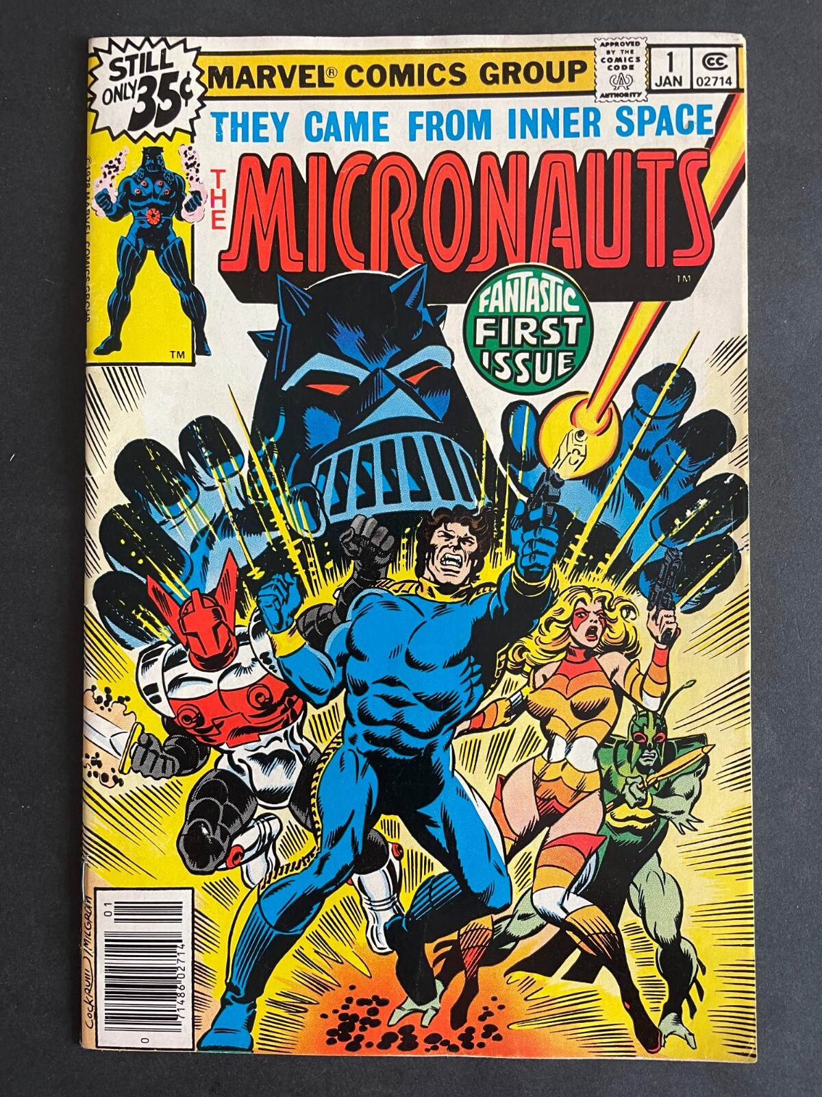 Micronauts #1 - 1st App. of Baron Karza & Bug Marvel Comics 1979 | eBay