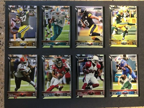 2015 TOPPS FOOTBALL CARDS YOU CHOOSE NFL CARD RC'S VETERANS FREE ...