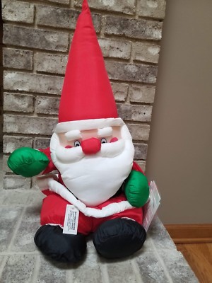 RARE Telco Motionette Animated Santa Plush Stuffed Moves Vtg Christmas ...