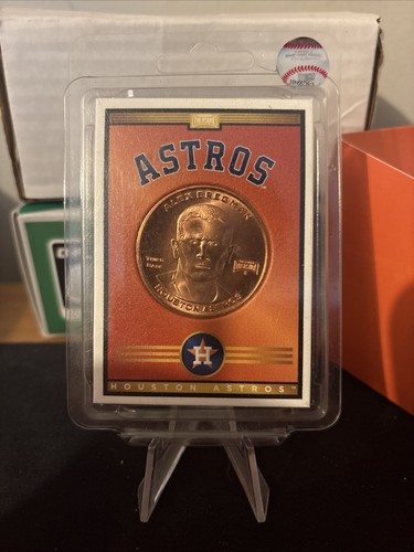 2019 BASEBALL TREASURE BRONZE COIN HOUSTON ASTROS ALEX BREGMAN | eBay