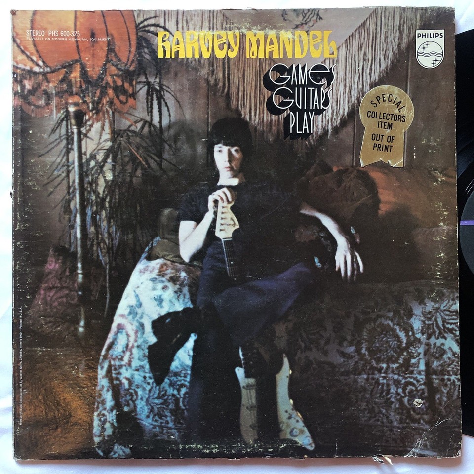 Psych Blues Rock Fuzz Harvey Mandel Games Guitars Play LP Worn Cover VG ...