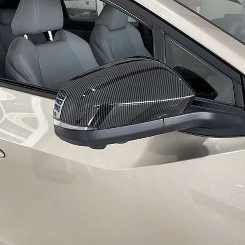 For Subaru Solterra 2023 2024 Carbon Fiber Look Door Side View Mirror ...