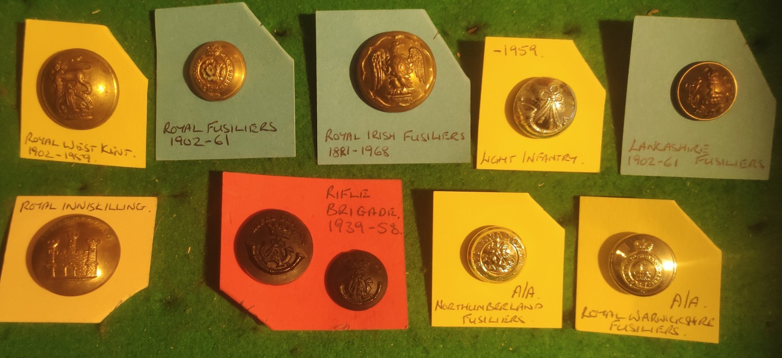 Various Infantry Buttons | eBay UK