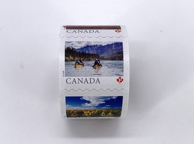 1 Rolls Of 100 Canada Post Stamps Self Adhesive Postage Untouched 100 ...