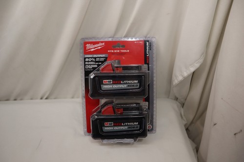 MILWAUKEE M18 RED LITHIUM HIGH OUTPUT 2-PACK XC6.0 BATTERIES - NEW # 48 ...