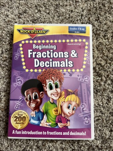 Beginning Fractions & Decimals DVD by Rock 'N Learn DVDs 725696898129| eBay