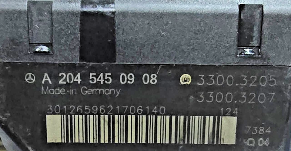 MERCEDES W204 IGNITION SITCH KEY SWITCH EIS MODULE A2045450908 08-14 | eBay