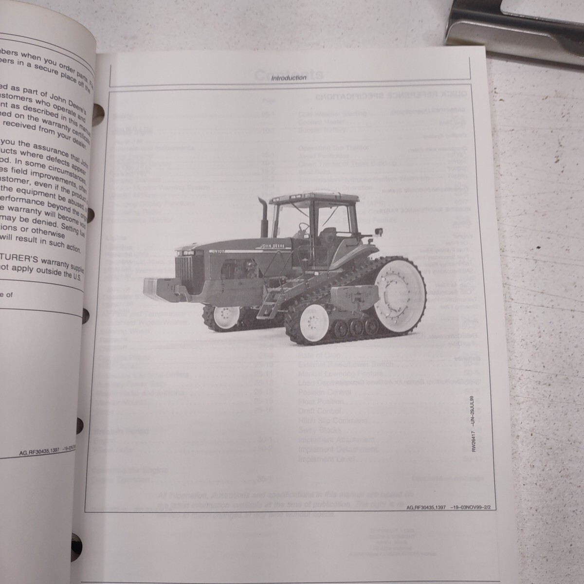 John Deere 8110t 8210t 8310t 8410t Tractors Operator's Manual for sale ...