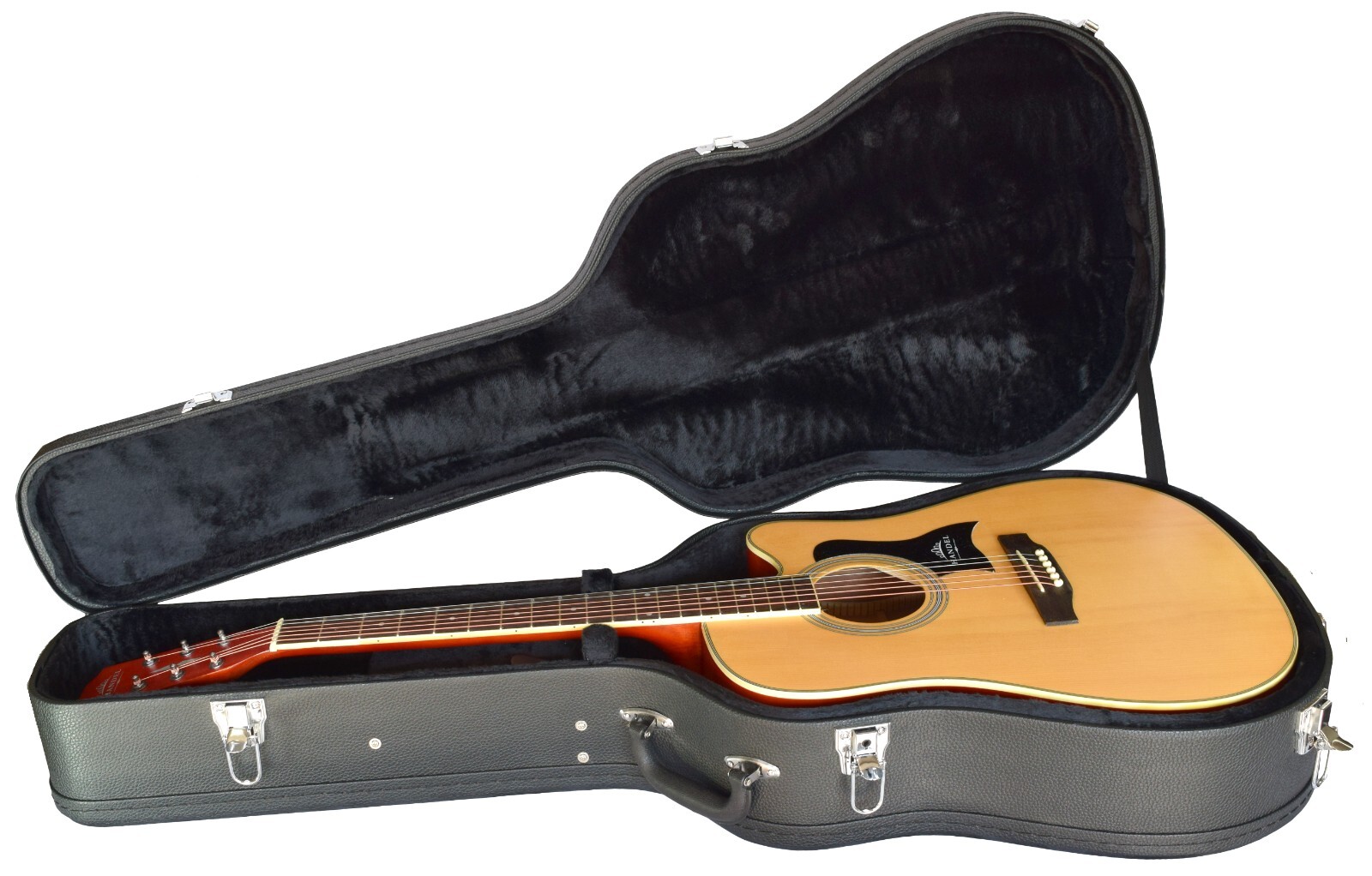 Hard Case For Guitar, Fit Dreadnought Adult size Acoustic Guitar (Free ...