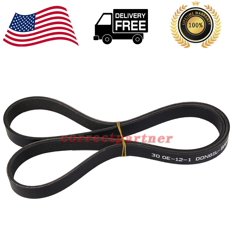 Serpentine V-Ribbed Fan Belt FITS HYUNDAI KIA 1.8L 2.0L 25212-2E020 ...