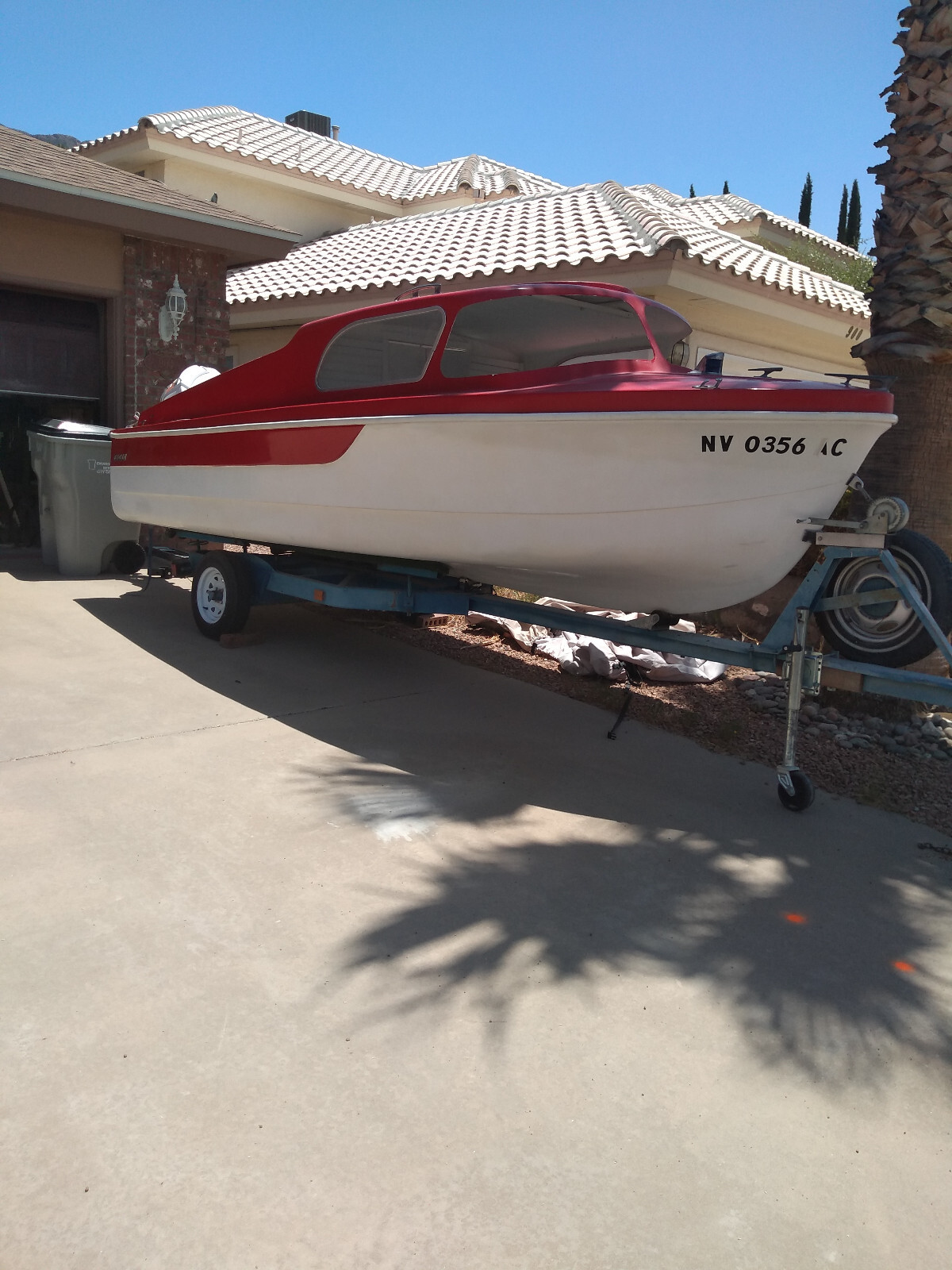 Vintage Elgin 1959 Fiberglass Outboard Boat 16'6" Gas Outdoor | eBay